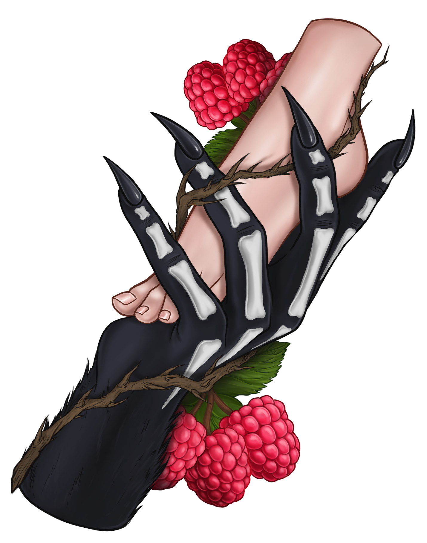 B2 - Your foot and your Duskwalker Sticker – Opal Reyne Merch Store